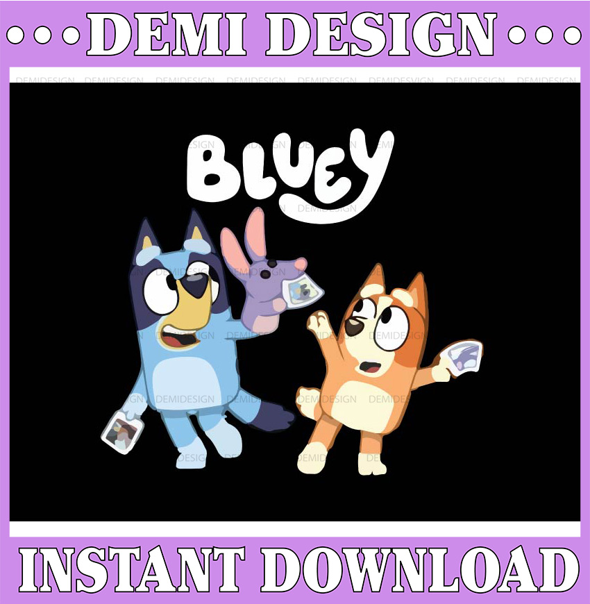 Bluey Birthday Party Svg, Bluey Family Svg, Birthday Bluey | Inspire Uplift