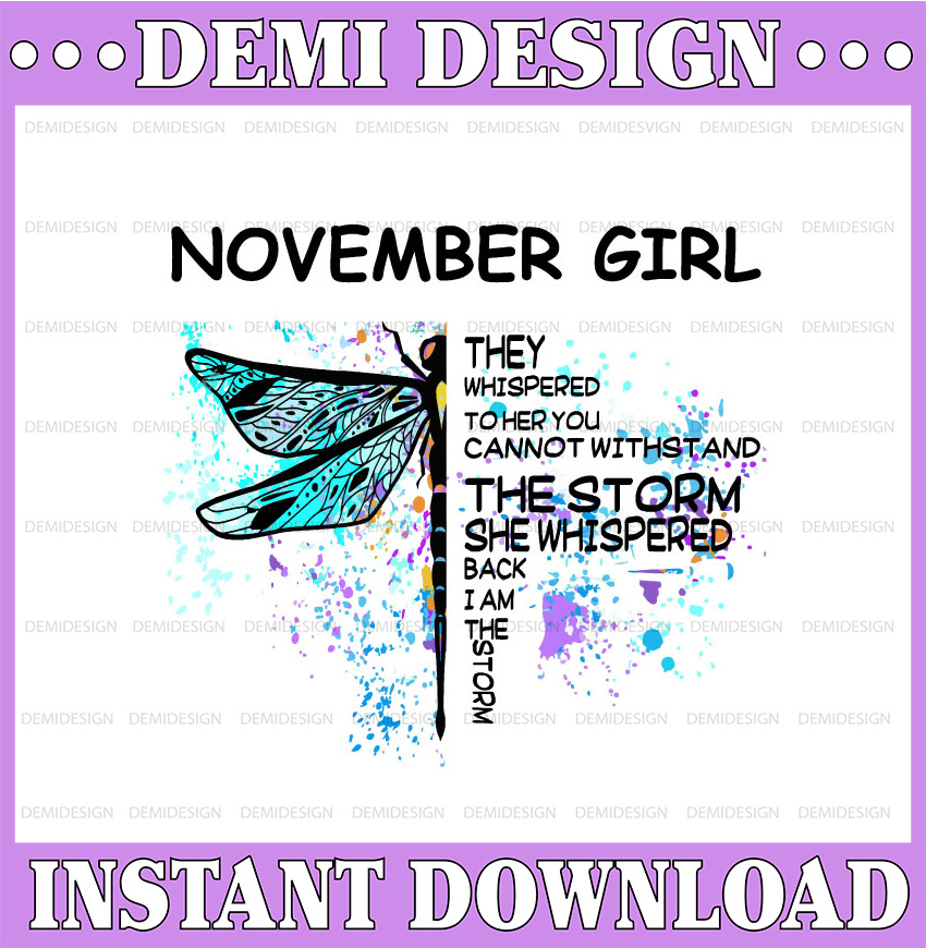 November Girl Hippie - Whisper Words Of Wisdom PNG, Birthday | Inspire ...