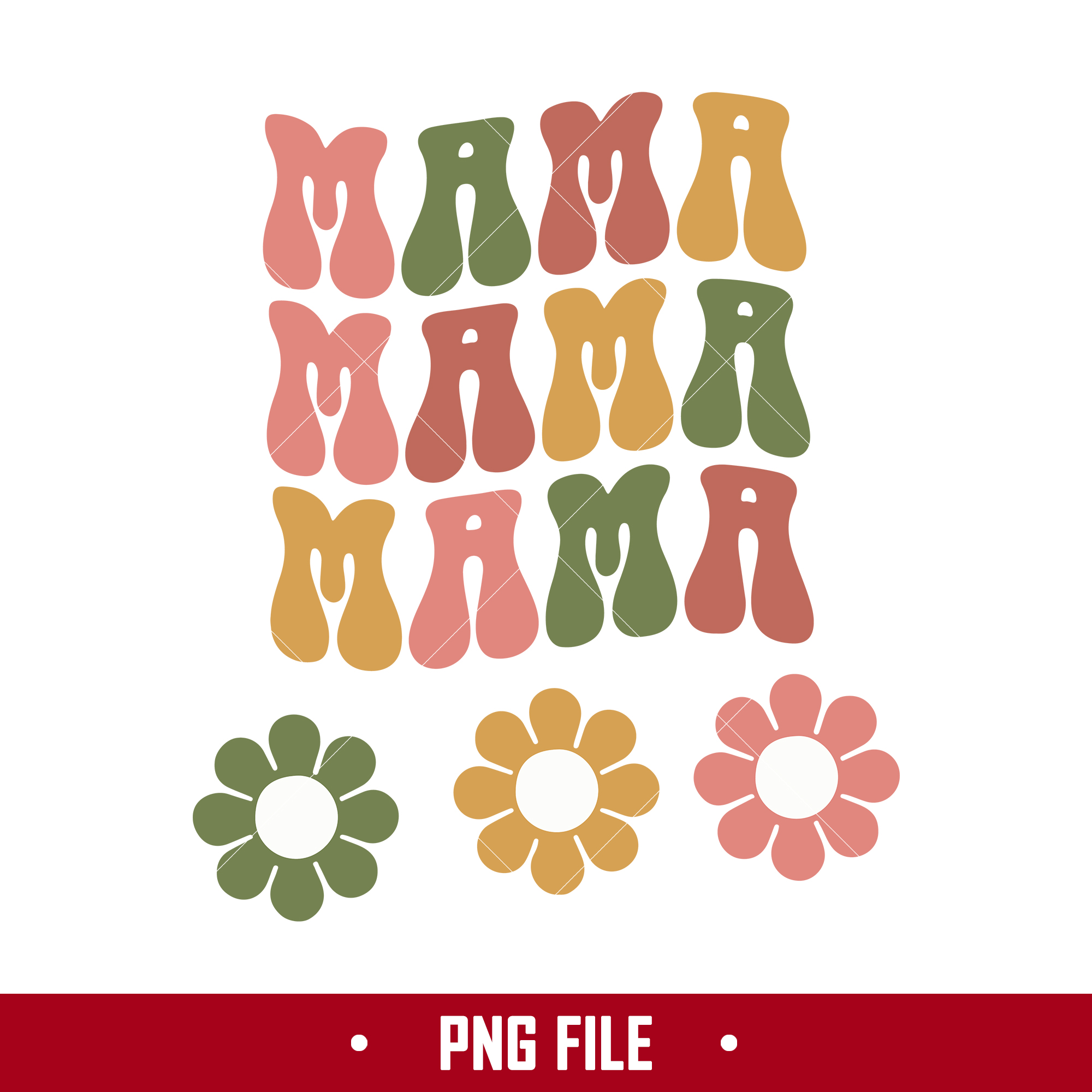Mama Png, Mom Png, Mother's Day Png Digital File - Inspire Uplift