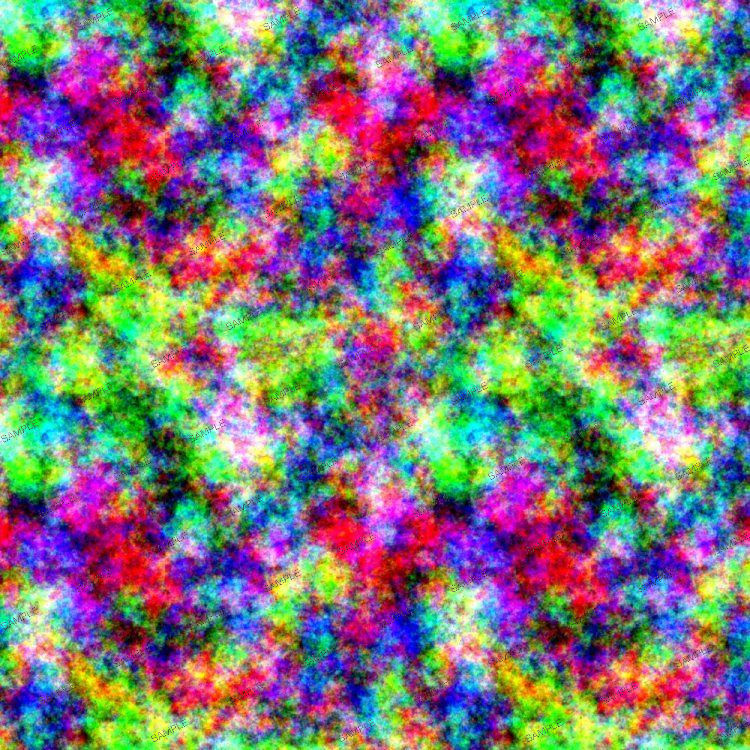 Color out the Wazoo 23 Seamless Tileable Repeating Pattern | Inspire Uplift