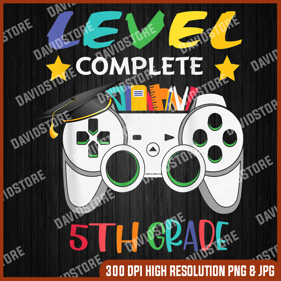 5th Grade Level Complete Gamer Class Of 2022 Graduation Last | Inspire ...