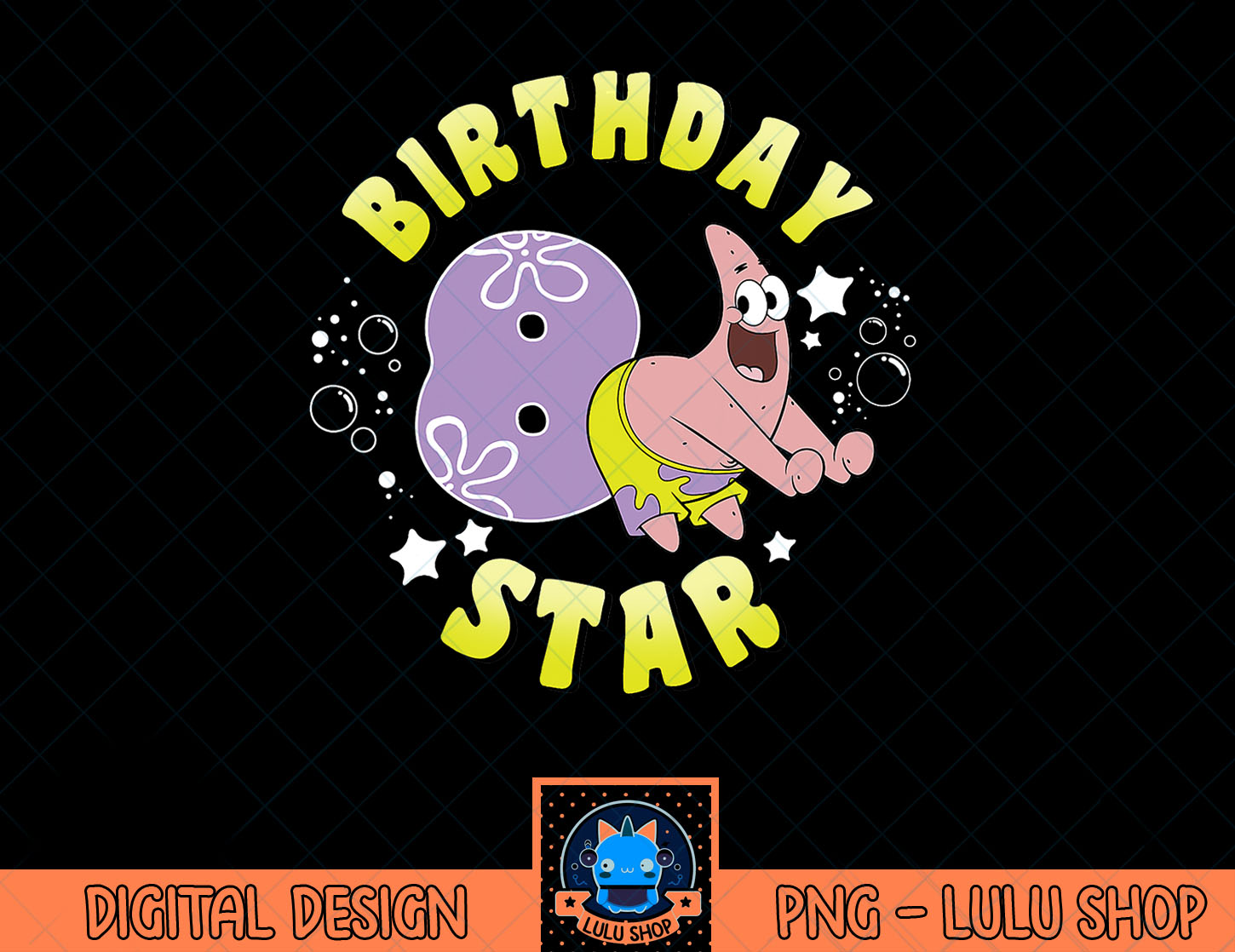 Nickelodeon SpongeBob SquarePants Patrick Star 8th Birthday | Inspire ...