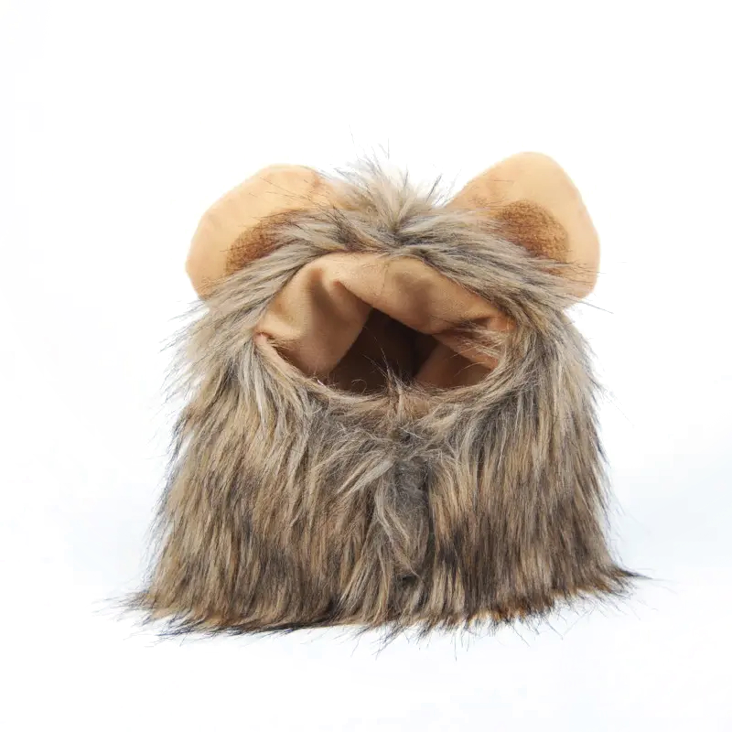 Lion Mane Pet Costume Wig with Ears - Pack of 1 - Inspire Uplift