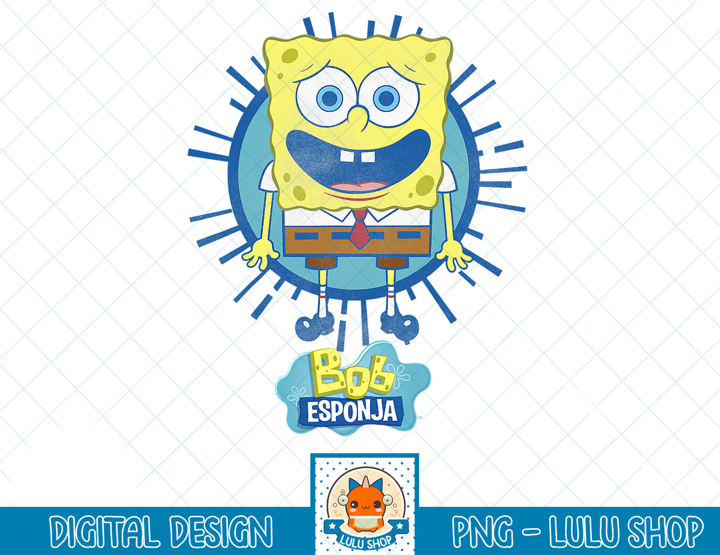 SpongeBob SquarePants Bob Rays Spanish T-Shirt.png | Inspire Uplift