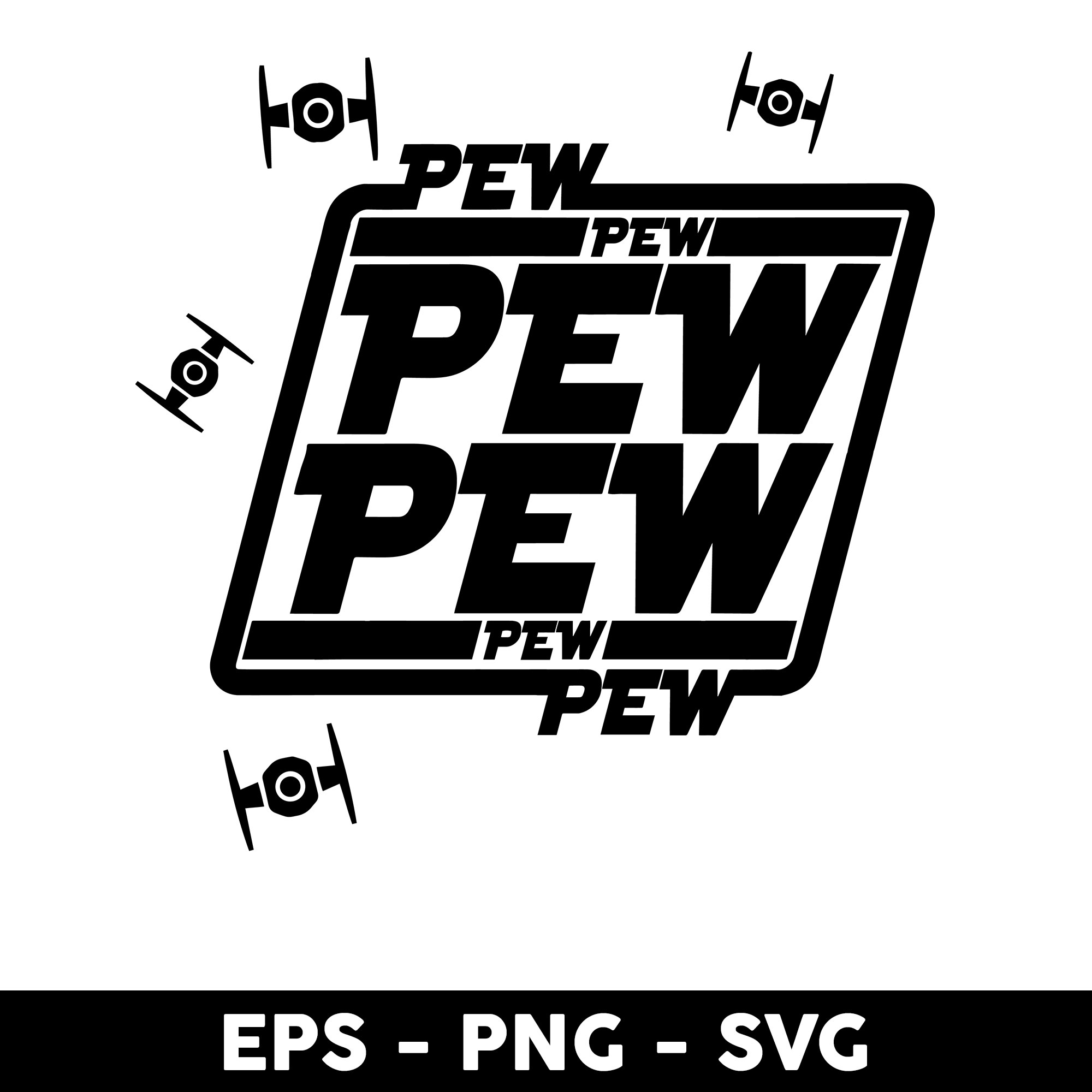 Pew Pew Pew Svg, Magical Kingdom Svg, Baby Yoda Svg, Yoda Sv - Inspire ...