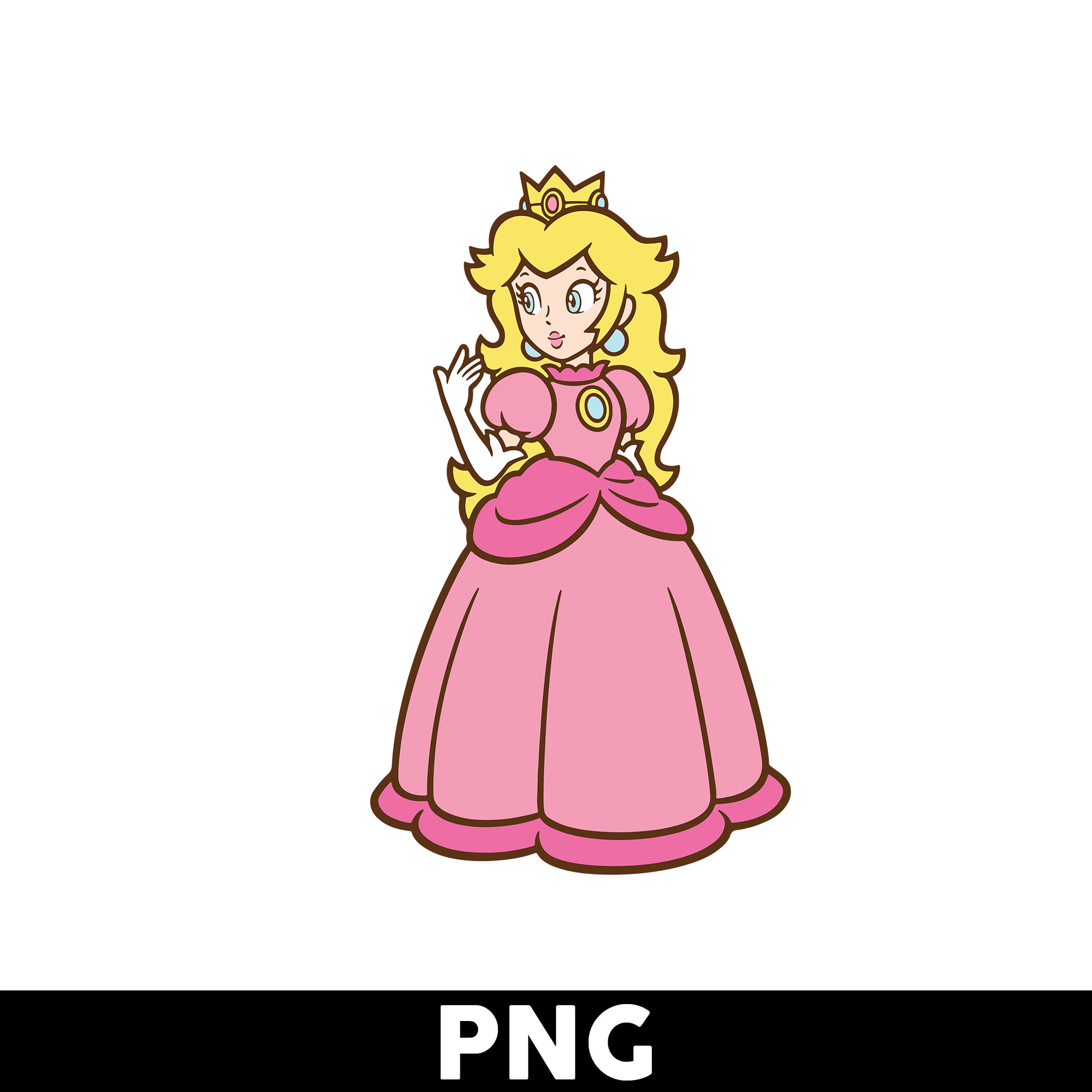 Princess Peach Png, Mario Png, Super Mario Png, Mario Bros P | Inspire Uplift