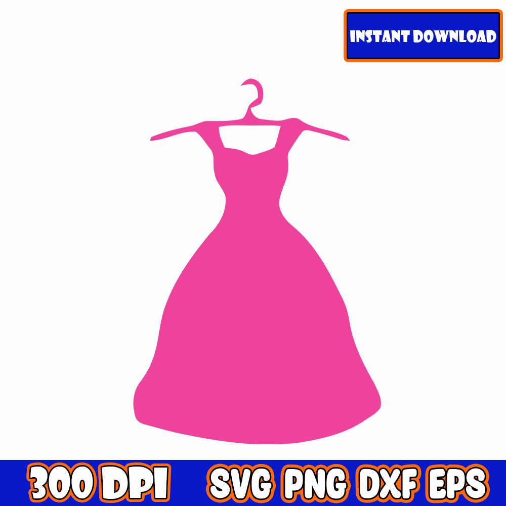 Barbie SVG file for cricut , Layered SVG files, ,Clipart fil | Inspire ...