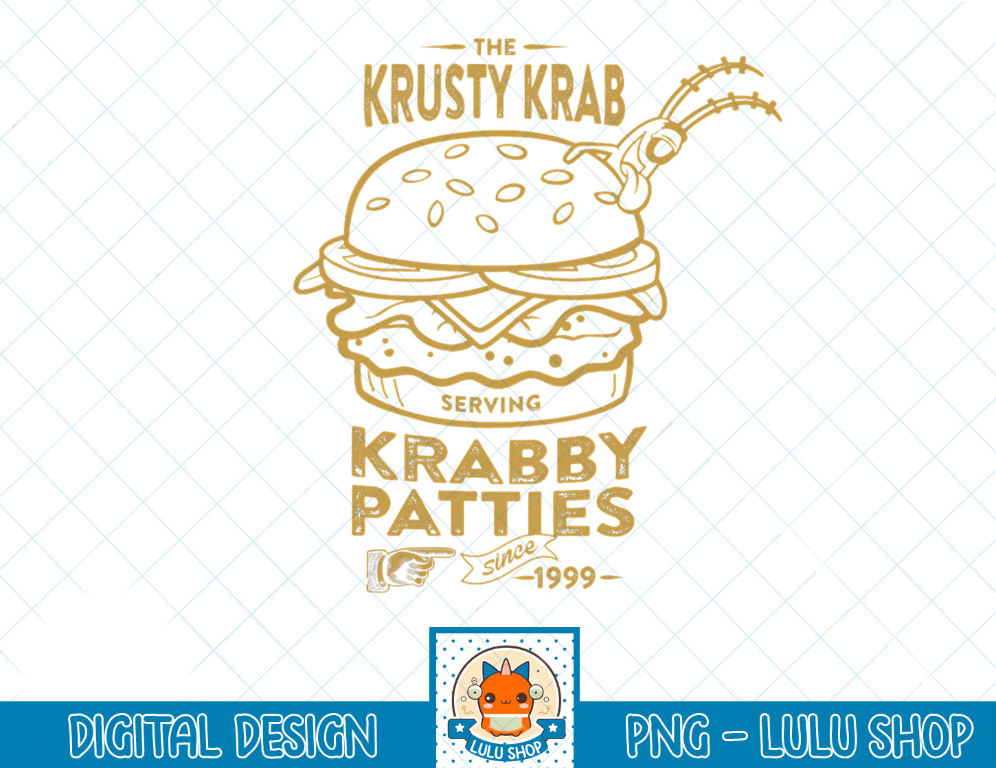 SpongeBob SquarePants Krusty Krab Krabby Patties Ad T-Shirt. | Inspire ...