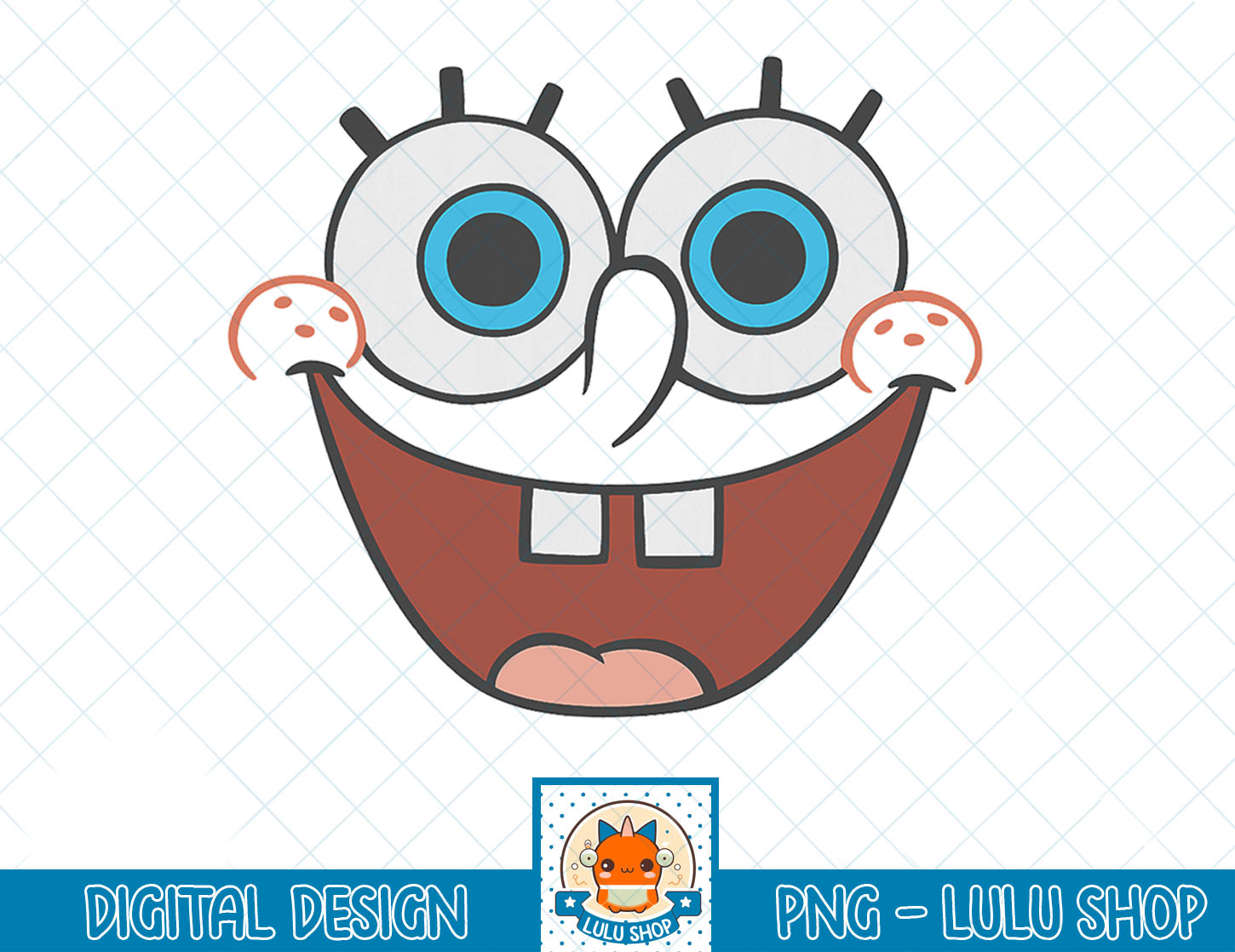 Spongebob SquarePants Large Smile T-Shirt.png | Inspire Uplift