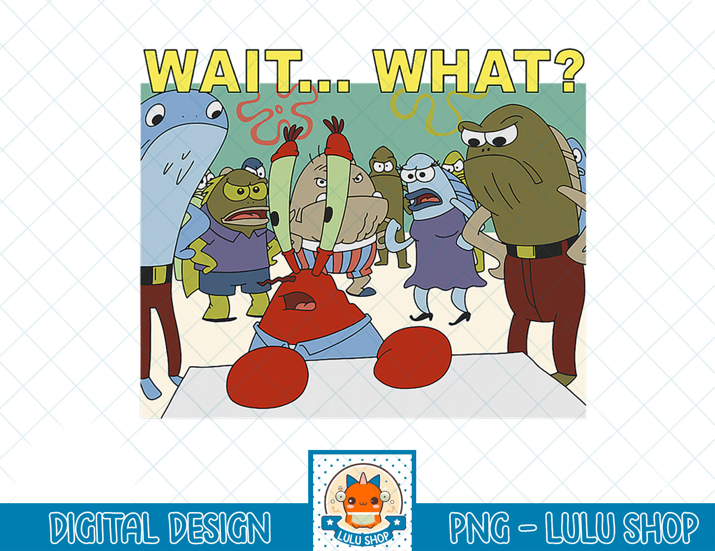 Spongebob Squarepants Meneer Krabs Huilt