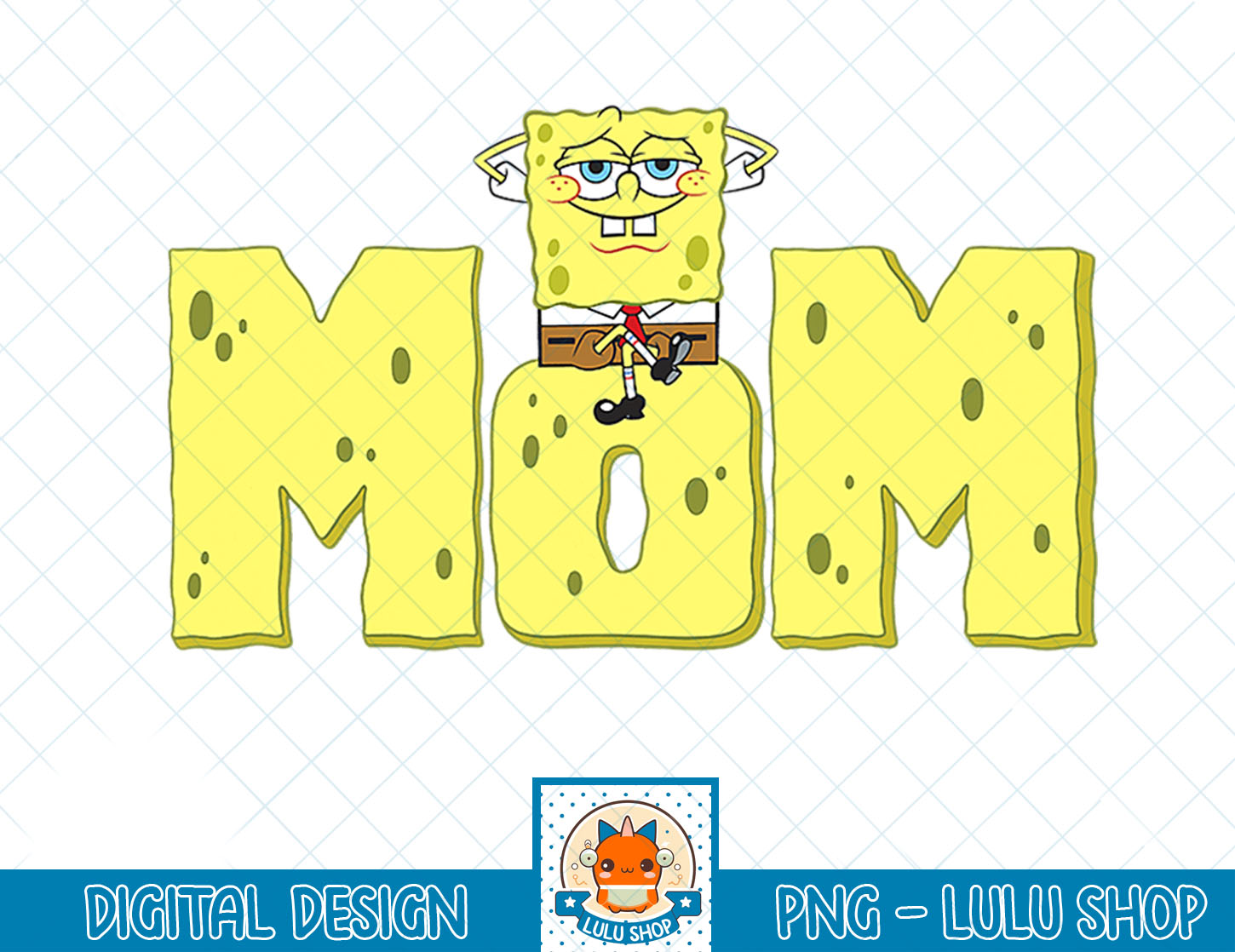 SpongeBob SquarePants Sponge Mom T-Shirt.png | Inspire Uplift