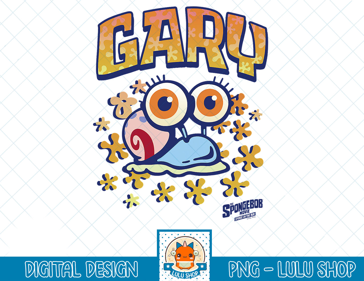 SpongeBob SquarePants Sponge On The Run Gary T-Shirt.png - Inspire Uplift