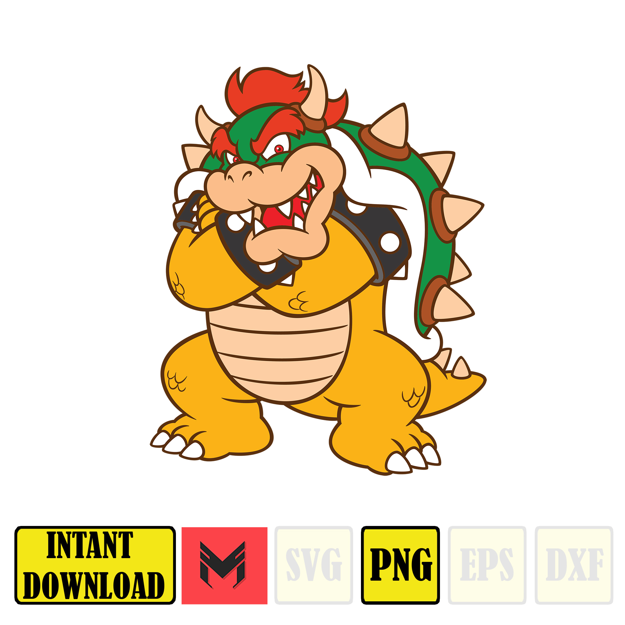 Super Mario PNG, Mario Family Layered svg Files, Super Mario | Inspire ...
