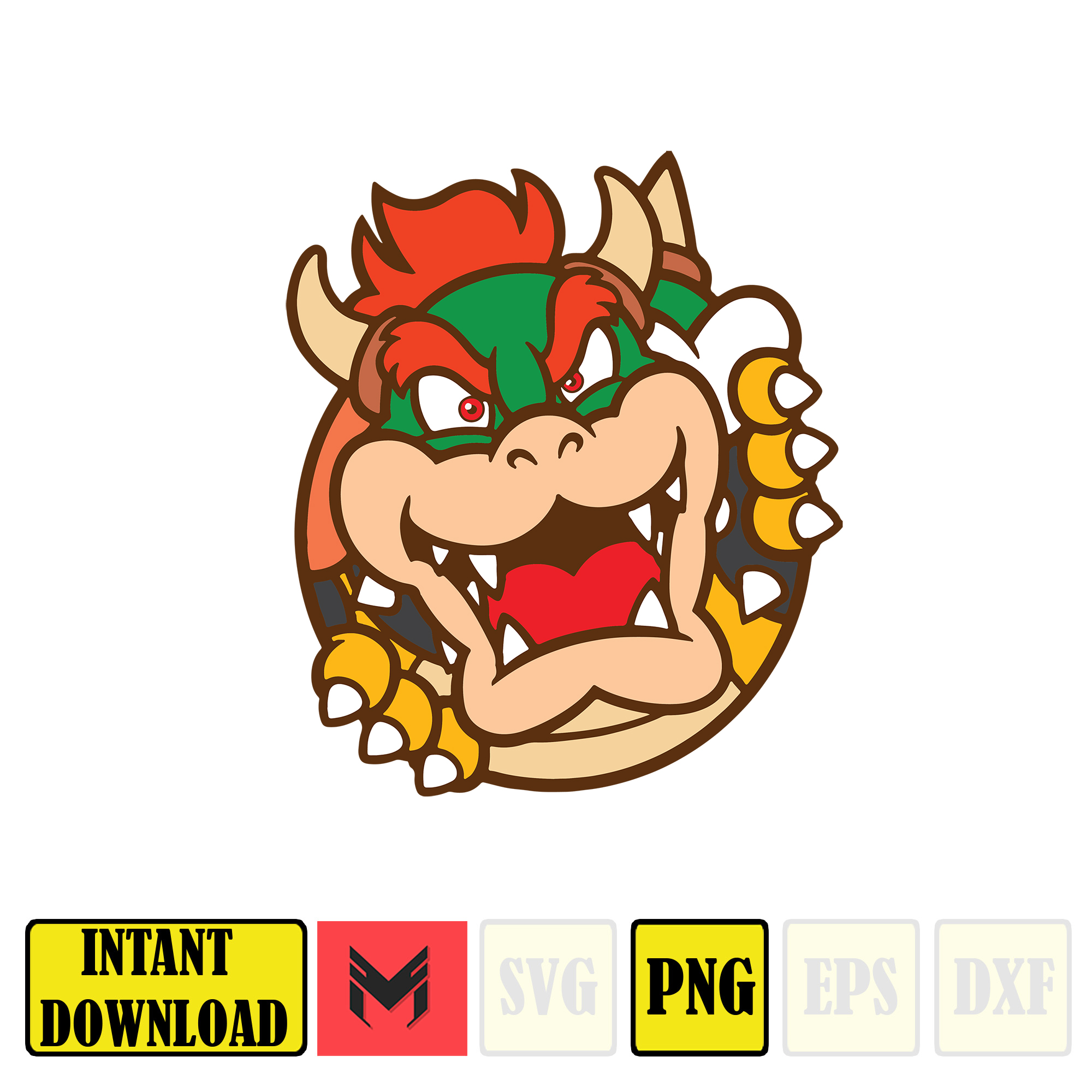 Super Mario PNG, Mario Family Layered svg Files, Super Mario - Inspire ...