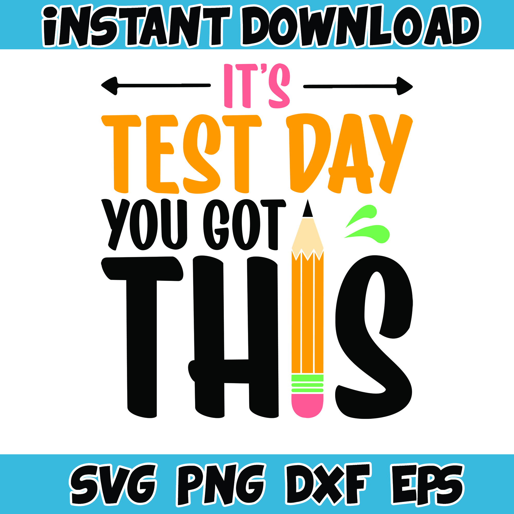 Test Day Svg Png, Testing Day Svg, State Testing Svg, Svg Te - Inspire ...