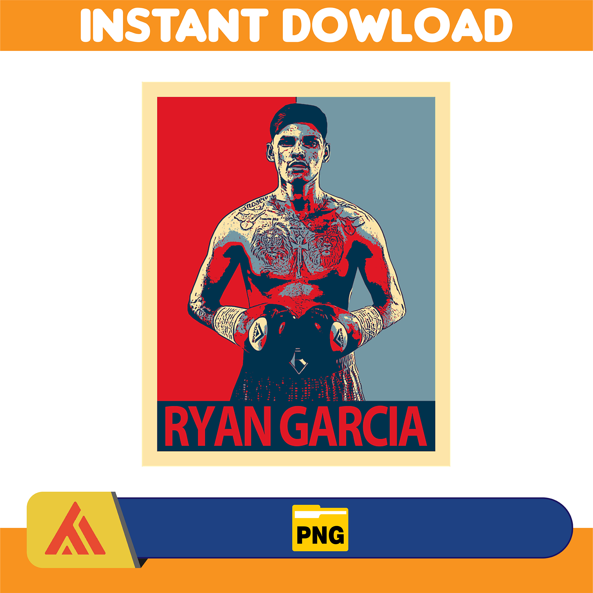 Ryan Garcia UFC Png K1, Ryan Garcia Retro Mixed Martial Arts - Inspire ...