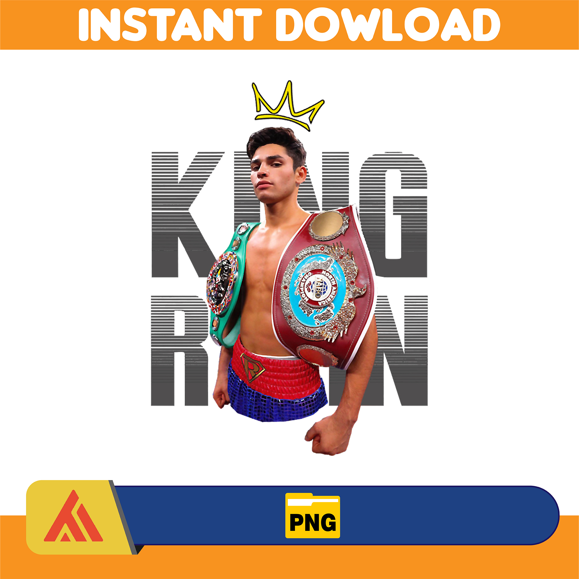 Ryan Garcia UFC Png K1, Ryan Garcia Retro Mixed Martial Arts - Inspire ...