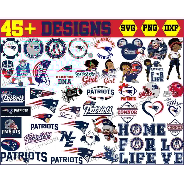 45 New England Patriots Svg,Nfl Logo Svg, Patriots Svg, Patr | Inspire ...