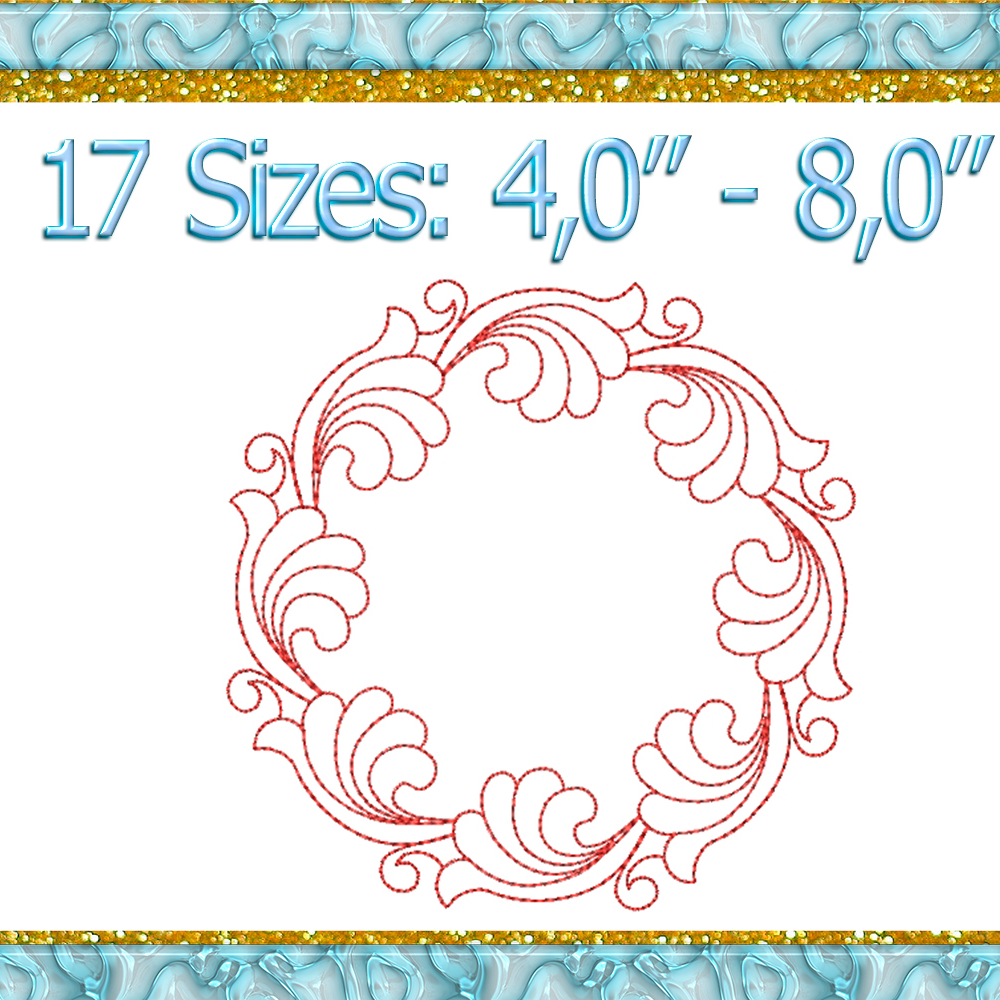Quilting Swirls Quilt block embroidery designs Trapunto Embr - Inspire ...