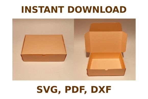 Rectangle Box Template, Box Template SVG, SVG Files, SVG, Cr | Inspire ...