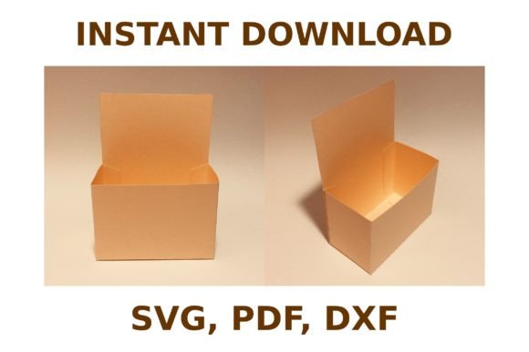 Paper Holder Template, Box Template SVG, SVG Files, SVG, Cri | Inspire ...