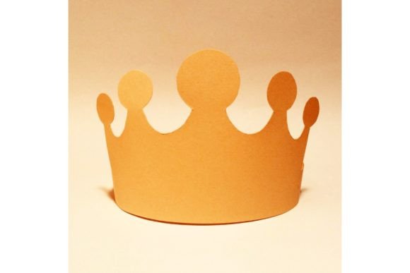 Paper Crown Template, Box Template SVG, SVG Files, SVG, Cric | Inspire ...