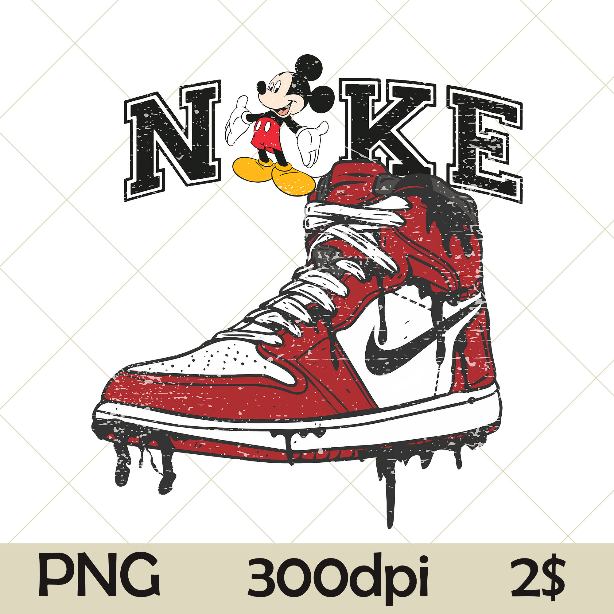 Retro Shoes Mickey Nike PNG, Mickey LogoNike PNG, Disney Nik | Inspire ...