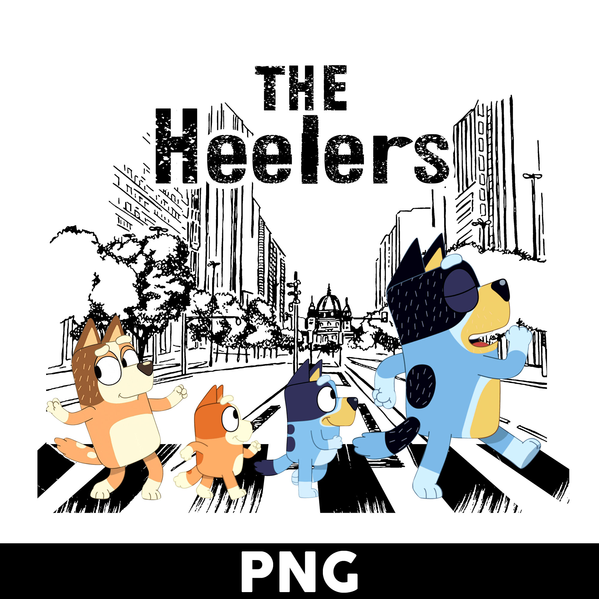 The Heelers Png, Heelers Png, Bluey Family Png, Cartoon Png, - Inspire ...