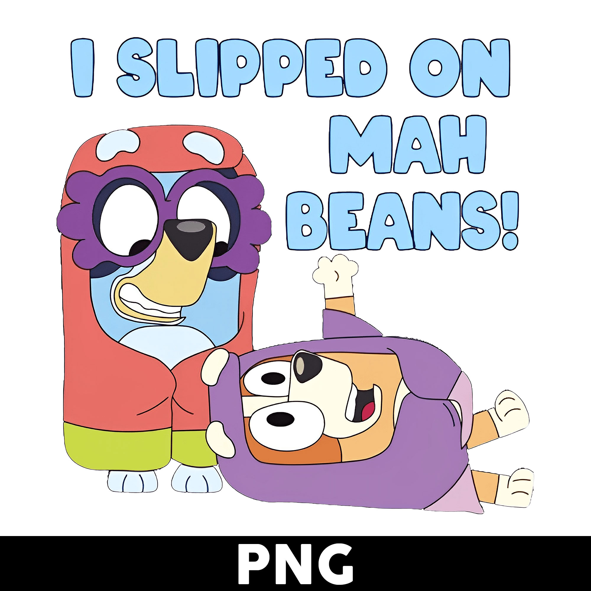 Blueys I Slipped On My Beans Png, Granny Rita and Janet Png, | Inspire ...