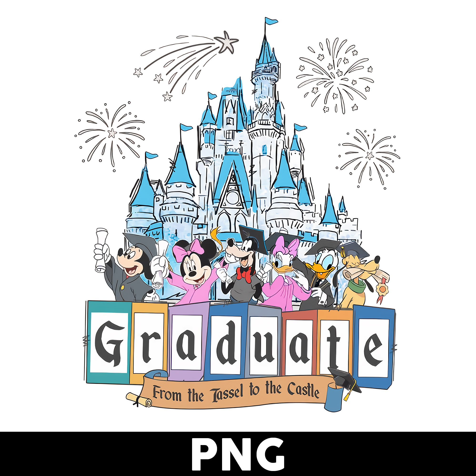 Mickey And Friends Graduate Png, Mickey Mouse Png, Senior 20 | Inspire ...