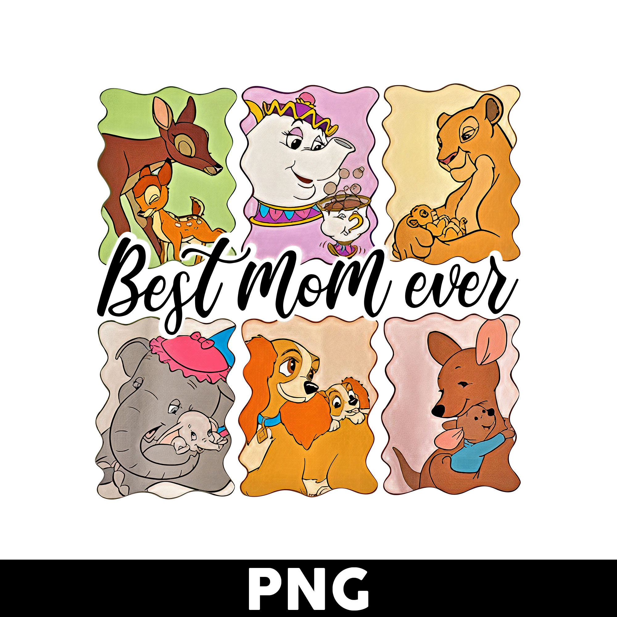 Best Mom Ever Png, Cartoon Png, Mom Png, Disney Cartoon Png, | Inspire ...