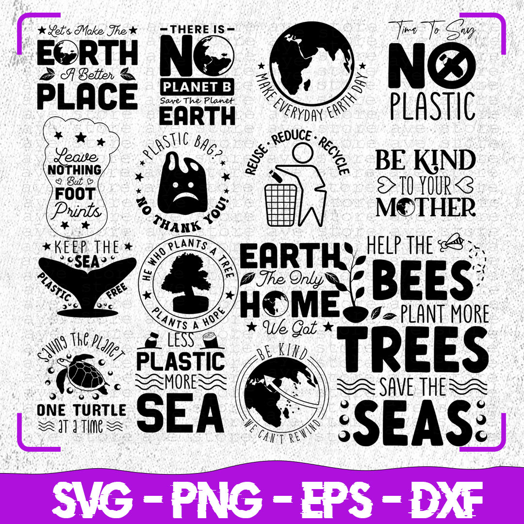 Earth Day SVG Bundle, Bundle svg, Cricut, SVG, svg Bundle, S | Inspire ...