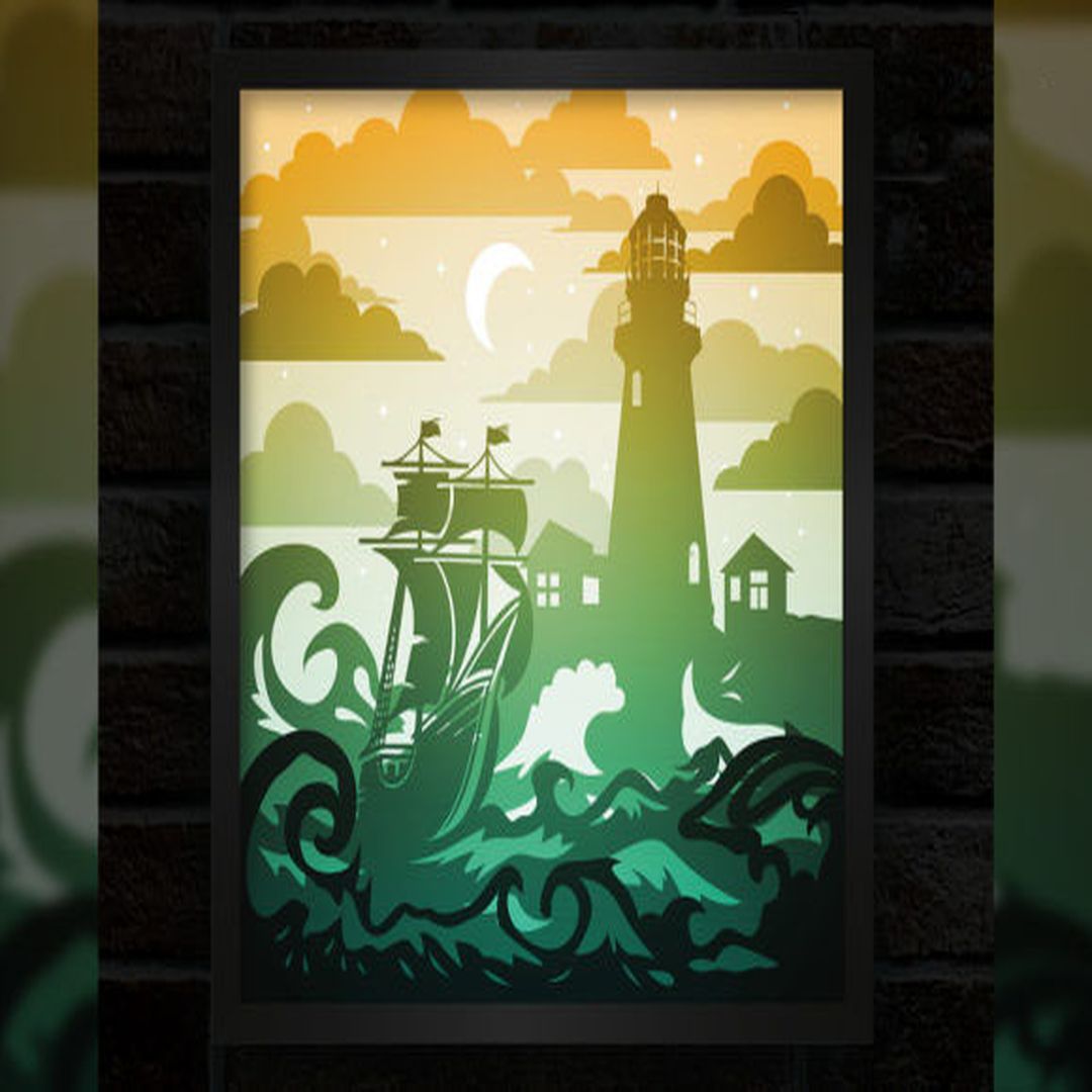 Lighthouse Lightbox Template | Inspire Uplift