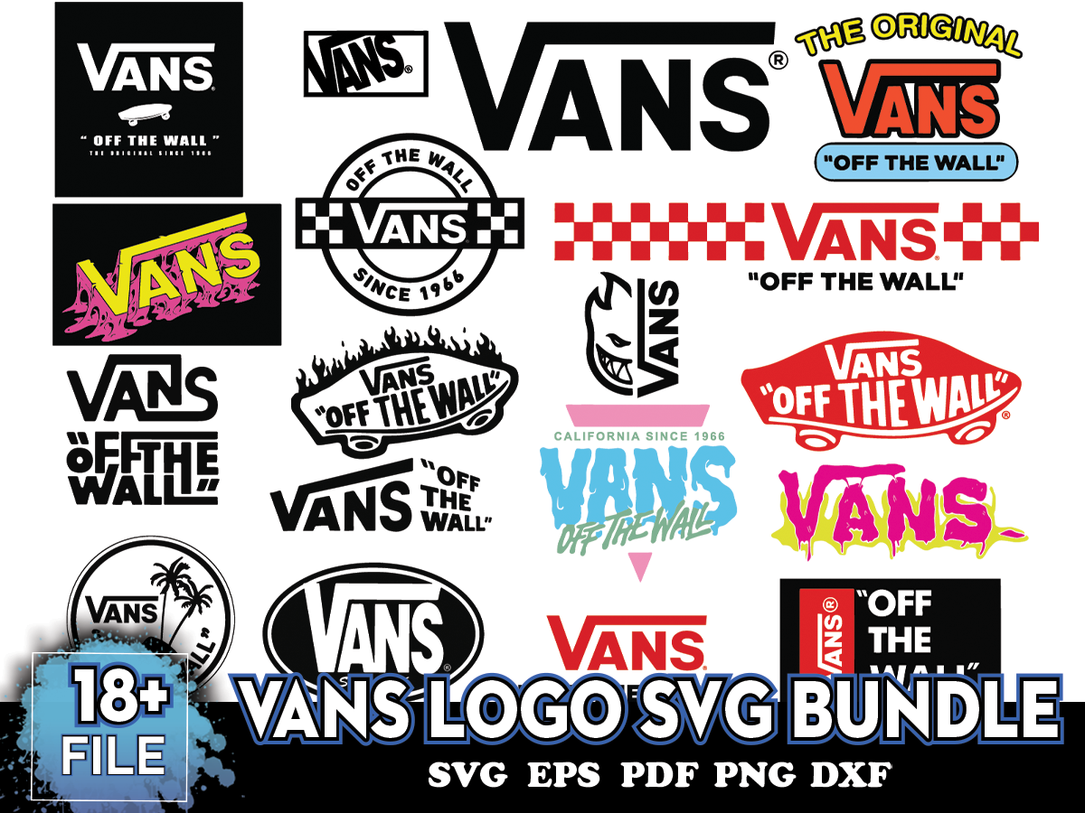 Vans Logo Svg Bundle, Trending Svg, New Vans Logo Svg | Inspire Uplift