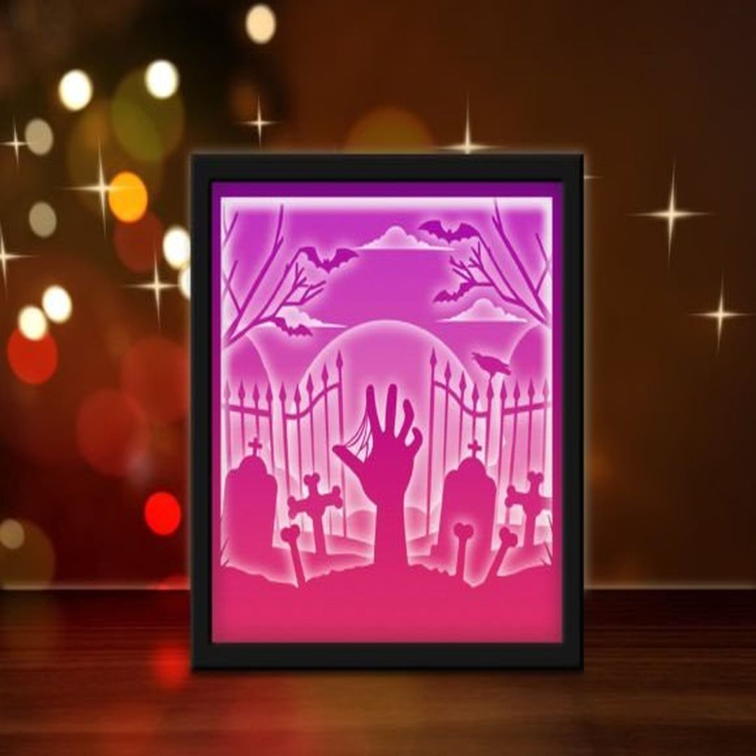 Halloween Light Box Sublimation | Inspire Uplift