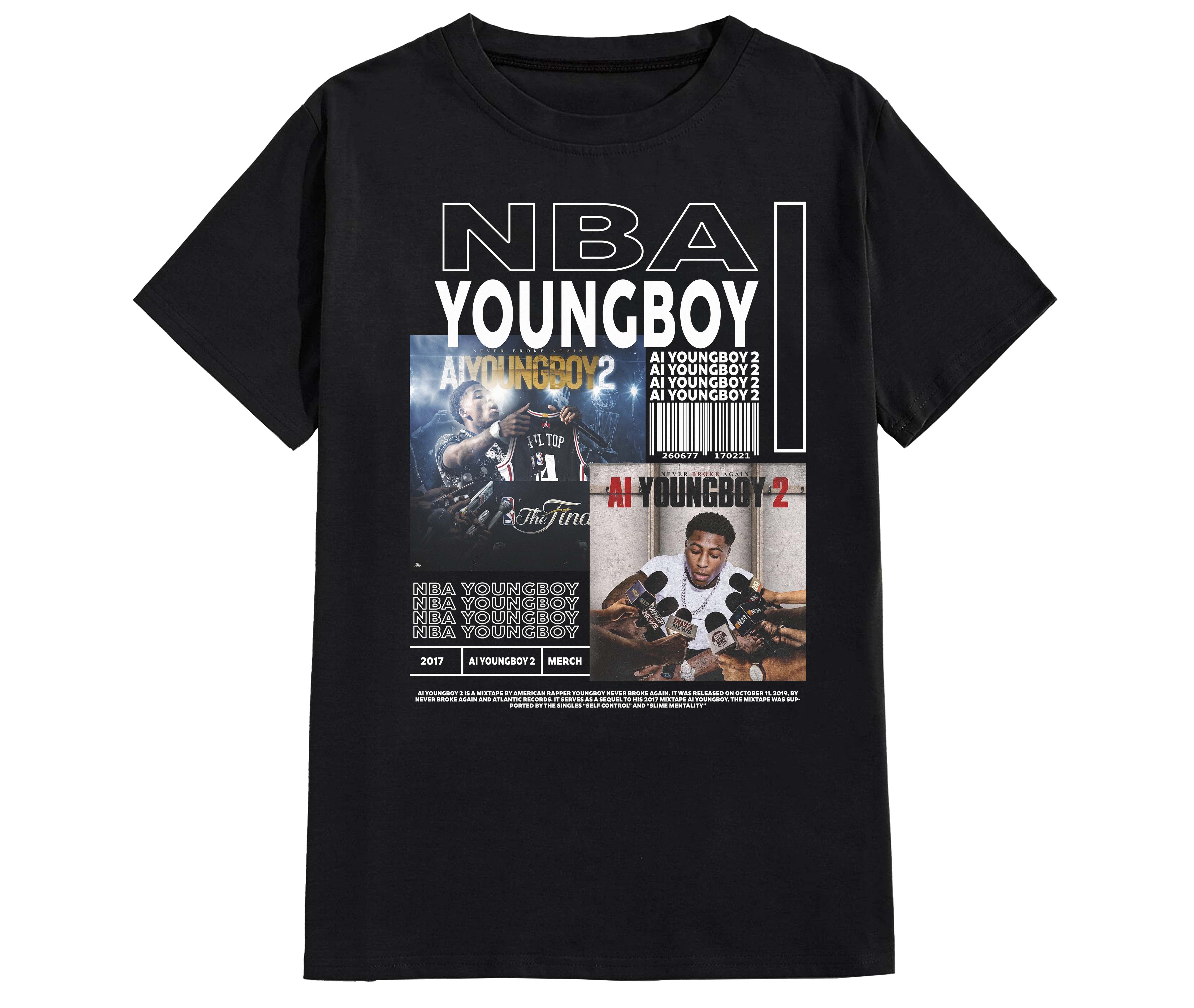 Youngboy NBA Shirt, NeverBrokeAgain Shirt, Youngboy Rapper S - Inspire ...