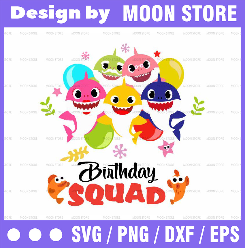 Birthday Shark SVG, Shark Family doo doo SVG, Shark Svg, Cri - Inspire ...