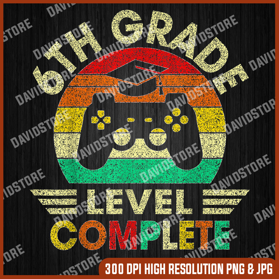 6th Grade Graduation Level Complete Video Games Teen Boys La | Inspire ...