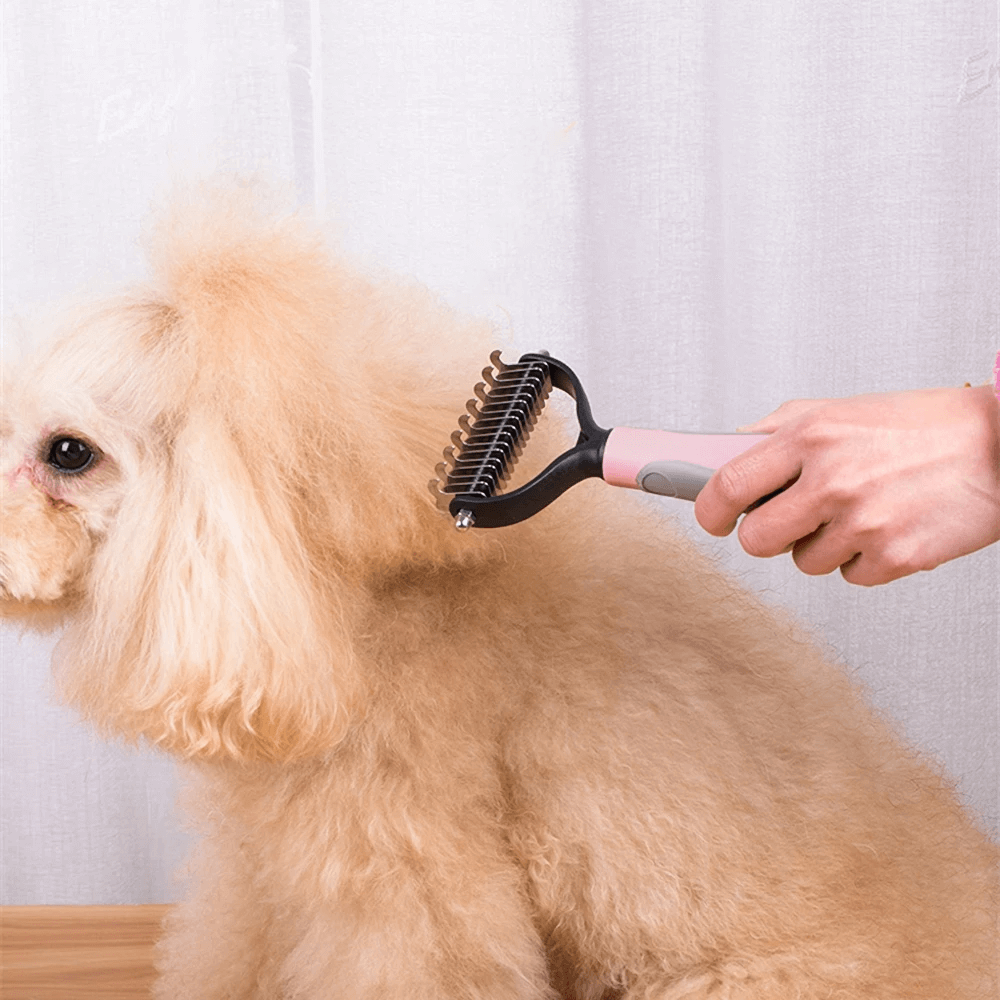 Pet Dematting Comb for Easy and Knot-Free Grooming | Inspire Uplift