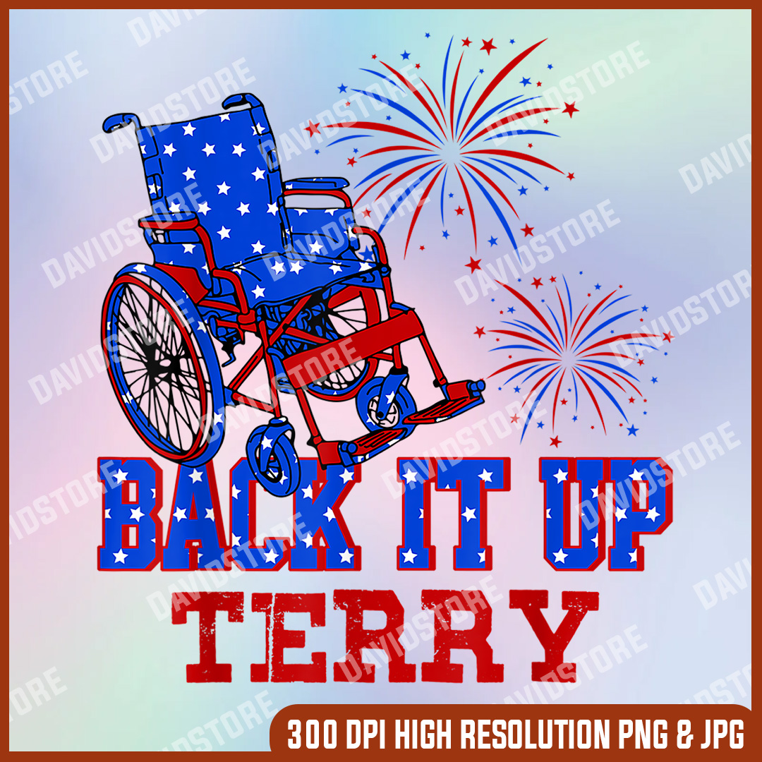 Back It Up Terry 4th Of July Firework American Flag 4th Of J | Inspire ...