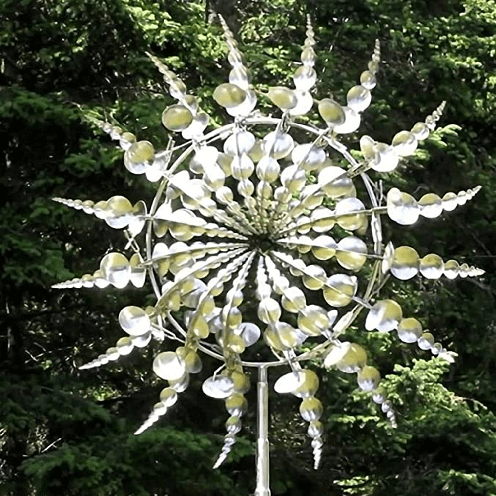 3D Metal Windmill Kinetic Sculpture | Inspire Uplift