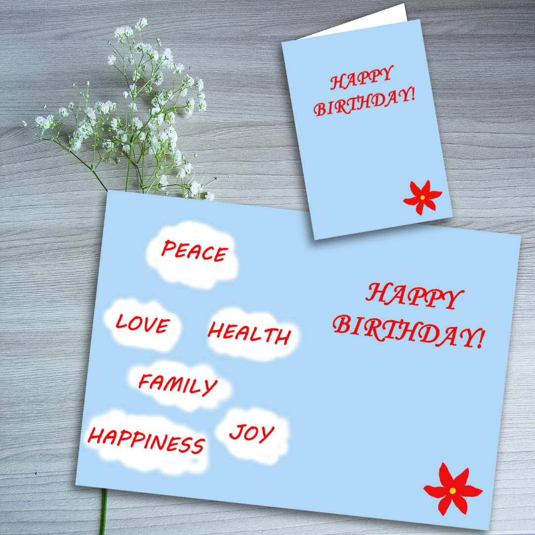 Digital Greeting Card, Birthday Card - Inspire Uplift