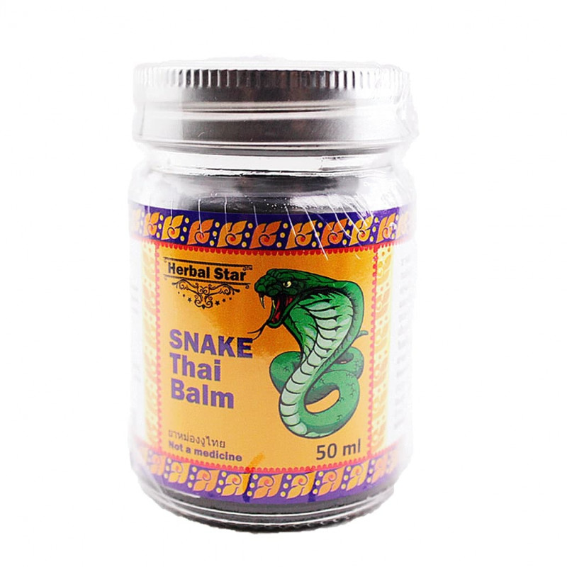 Thai black balm with cobra cobra poison, 50 ml | Inspire Uplift