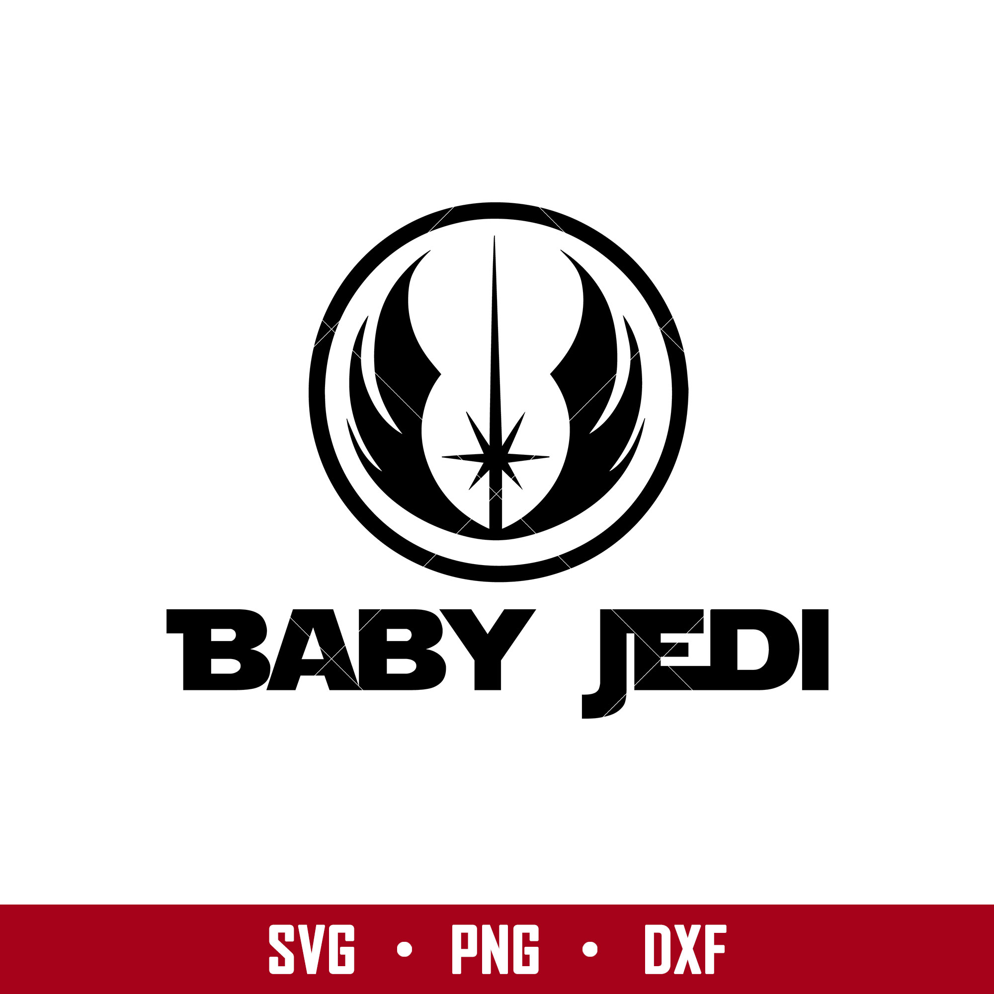 Baby Jedi Svg, Star Wars Svg, Disney Svg, Png Eps Digital Fi | Inspire ...