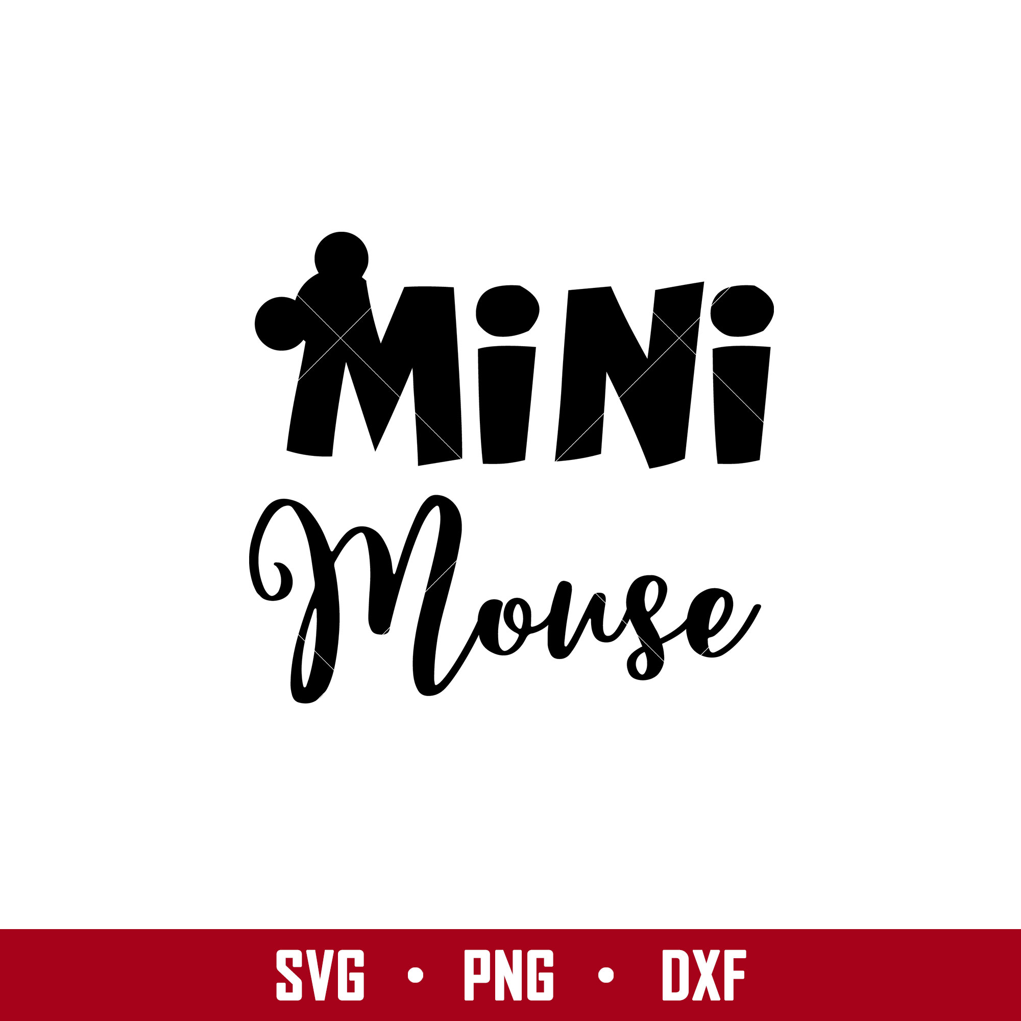 Mini Mouse Svg, Mickey Mouse Svg, Disney Svg, Png Eps Digita - Inspire ...