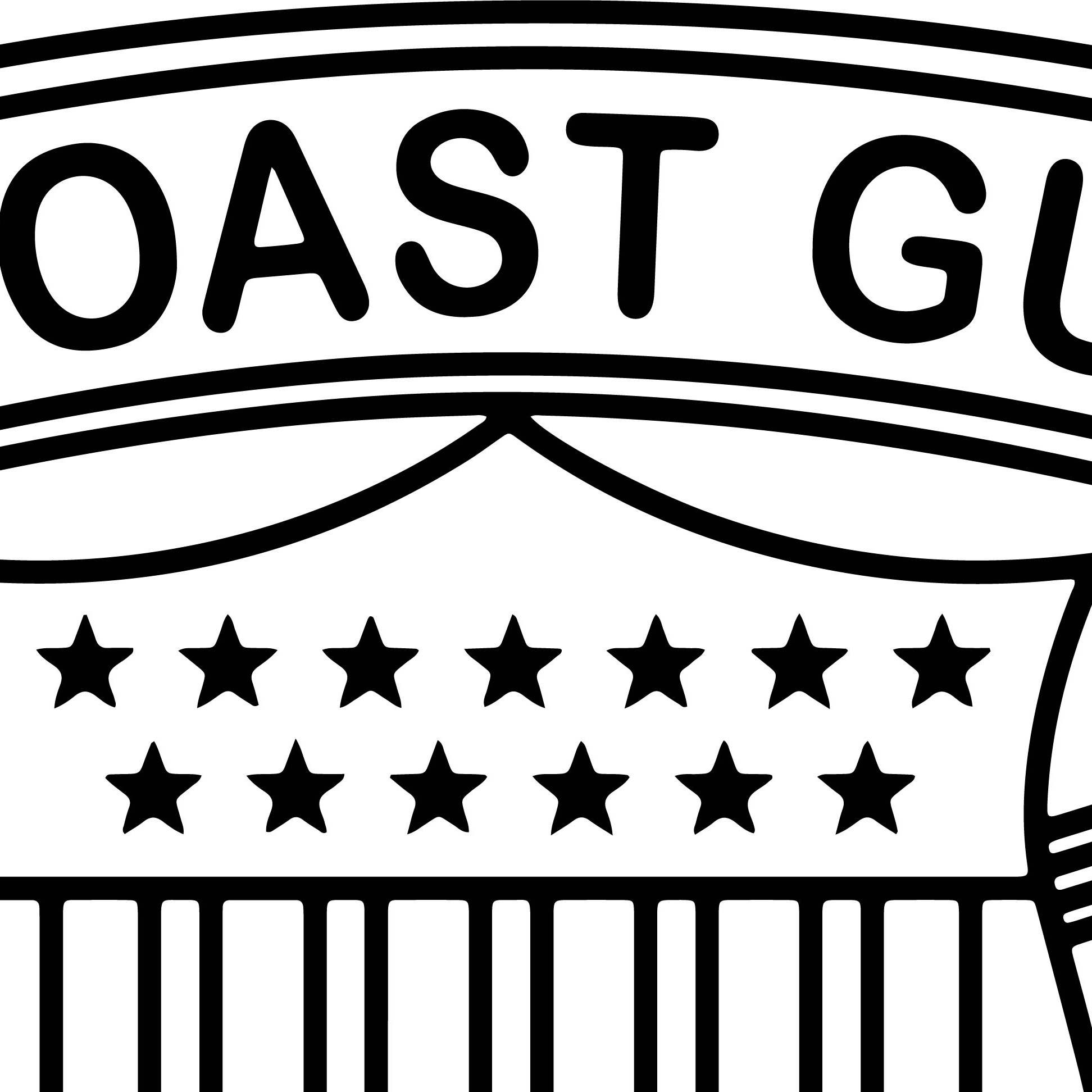 Coast Guard Honor Guard Insignia Vector File Vector, SVG Eng - Inspire ...