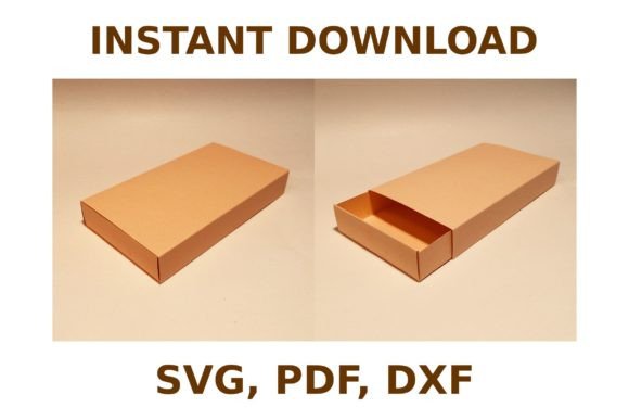 Matchbox Template, Box Template SVG, SVG Files, SVG, Cricut - Inspire ...