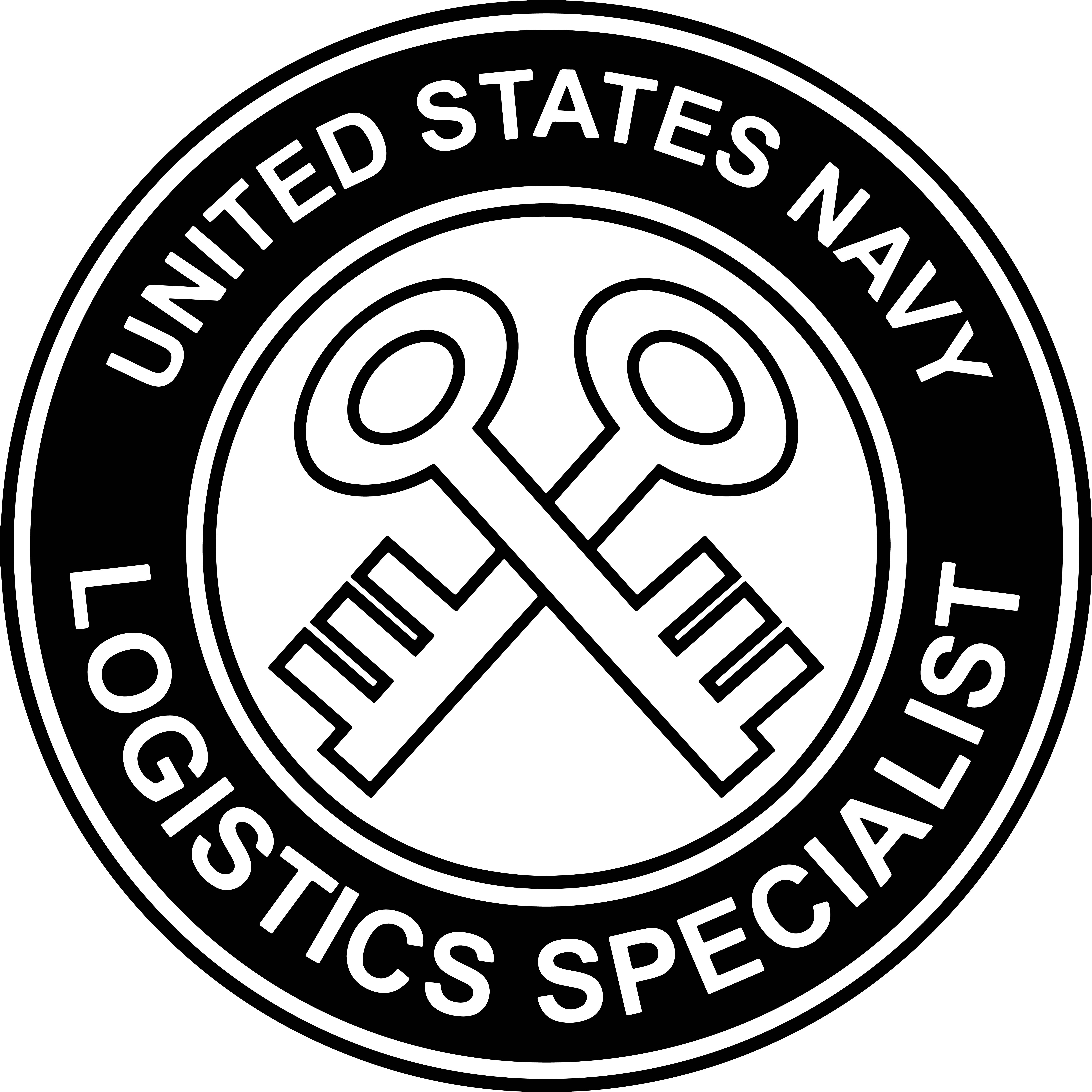Navy Logistics Specialist Vector File., SVG Engraving,Digit - Inspire ...