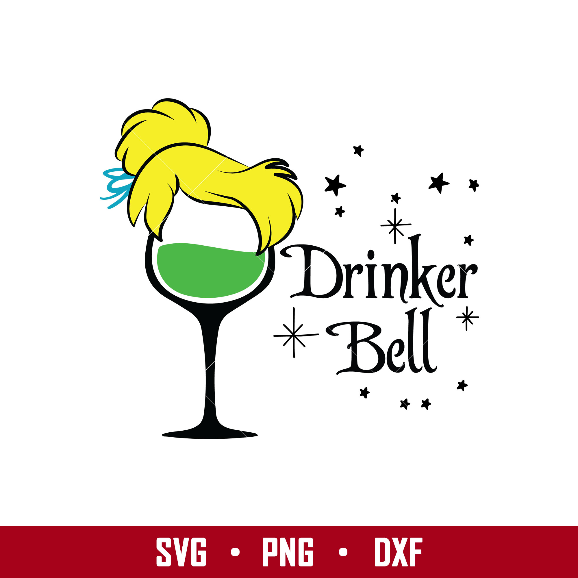 Drinker Bell Svg | Inspire Uplift