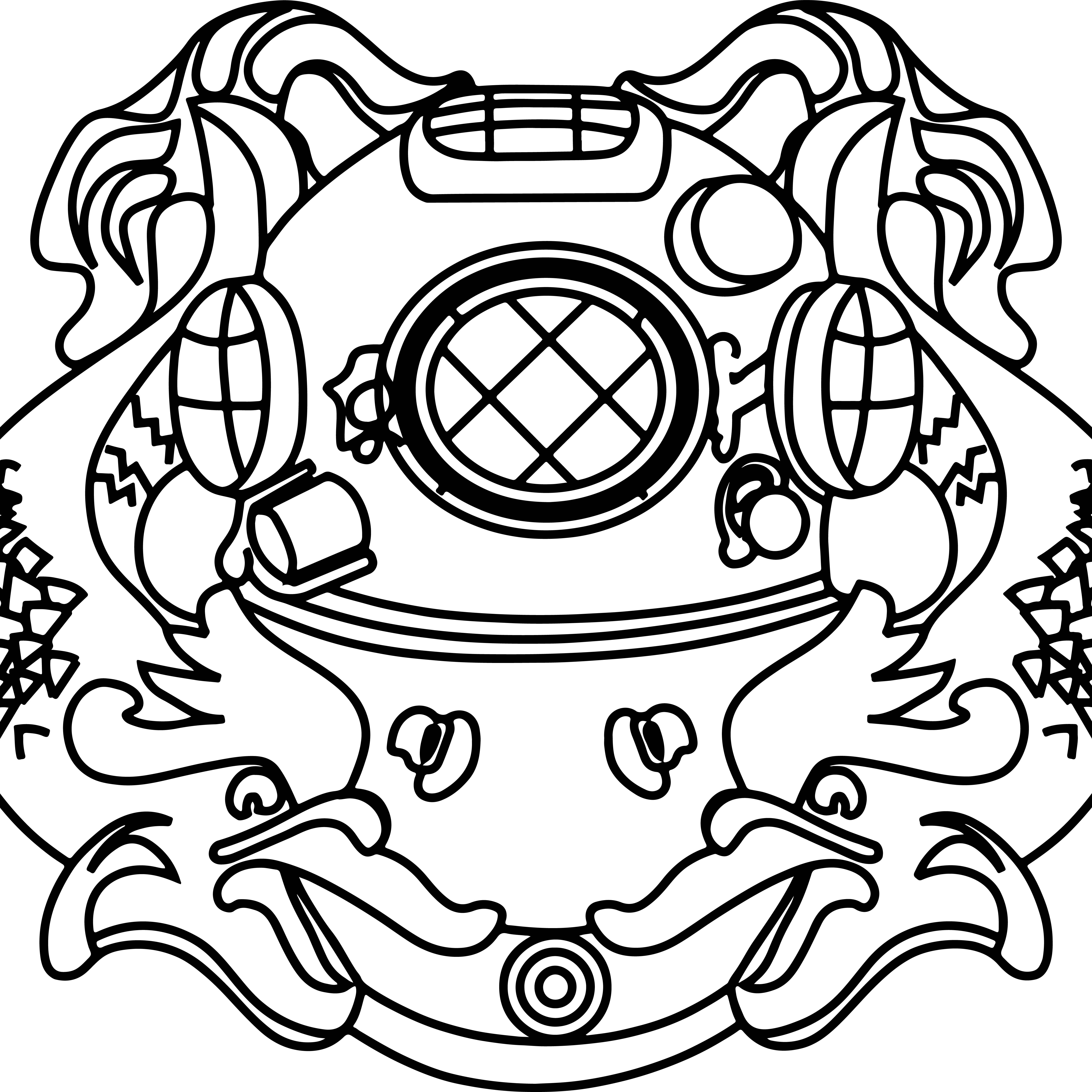 Navy-Diver-Senior Vector File., SVG Engraving,Digital file - Inspire Uplift